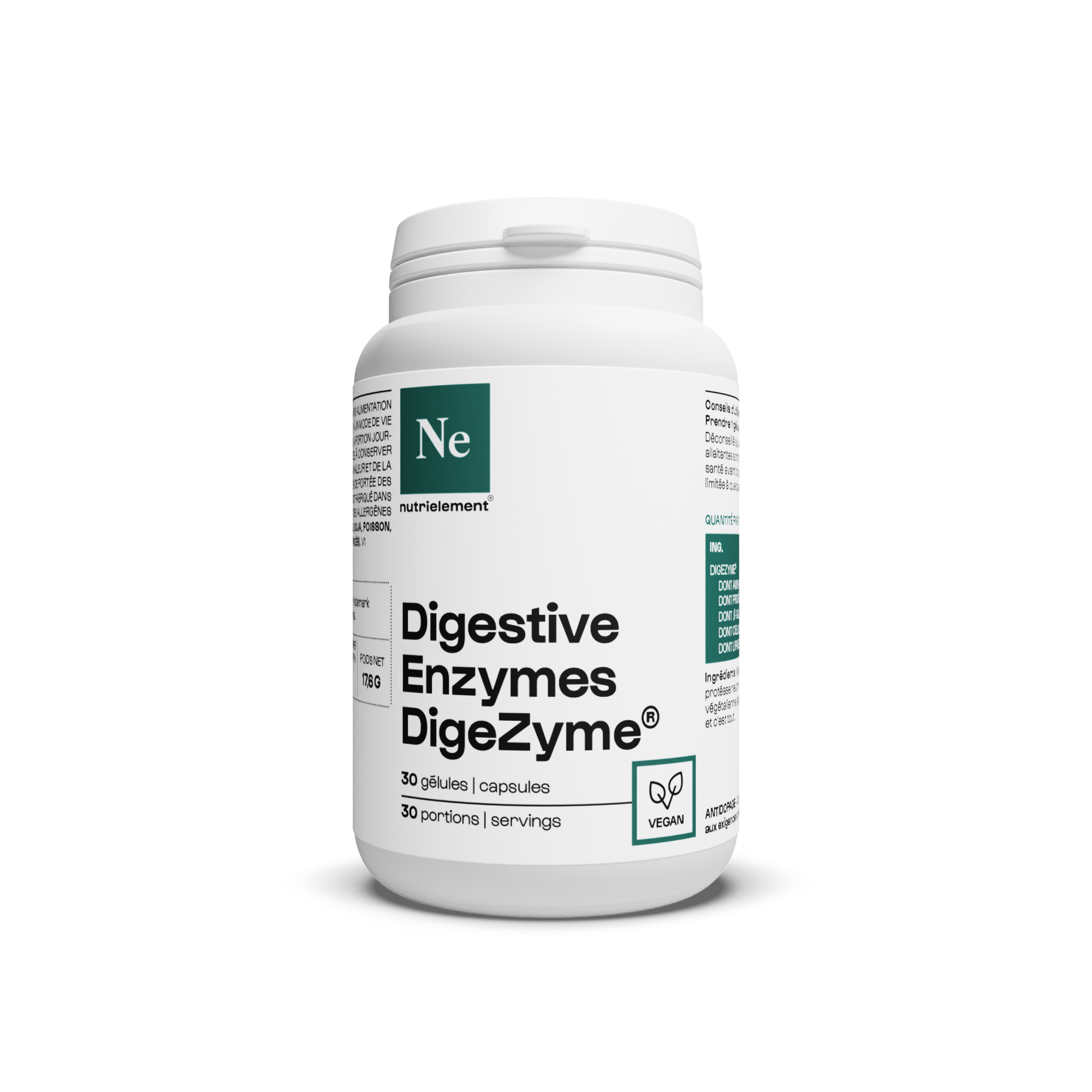 Enzimas digestivas (Digezyme®) – Nutrimuscle